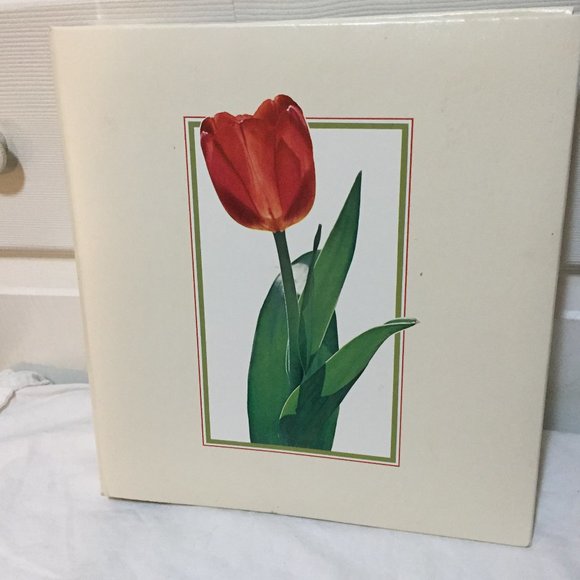 Unique Vintage | Accents | Vintage Gibson Tulip Photo Album Magnetic ...